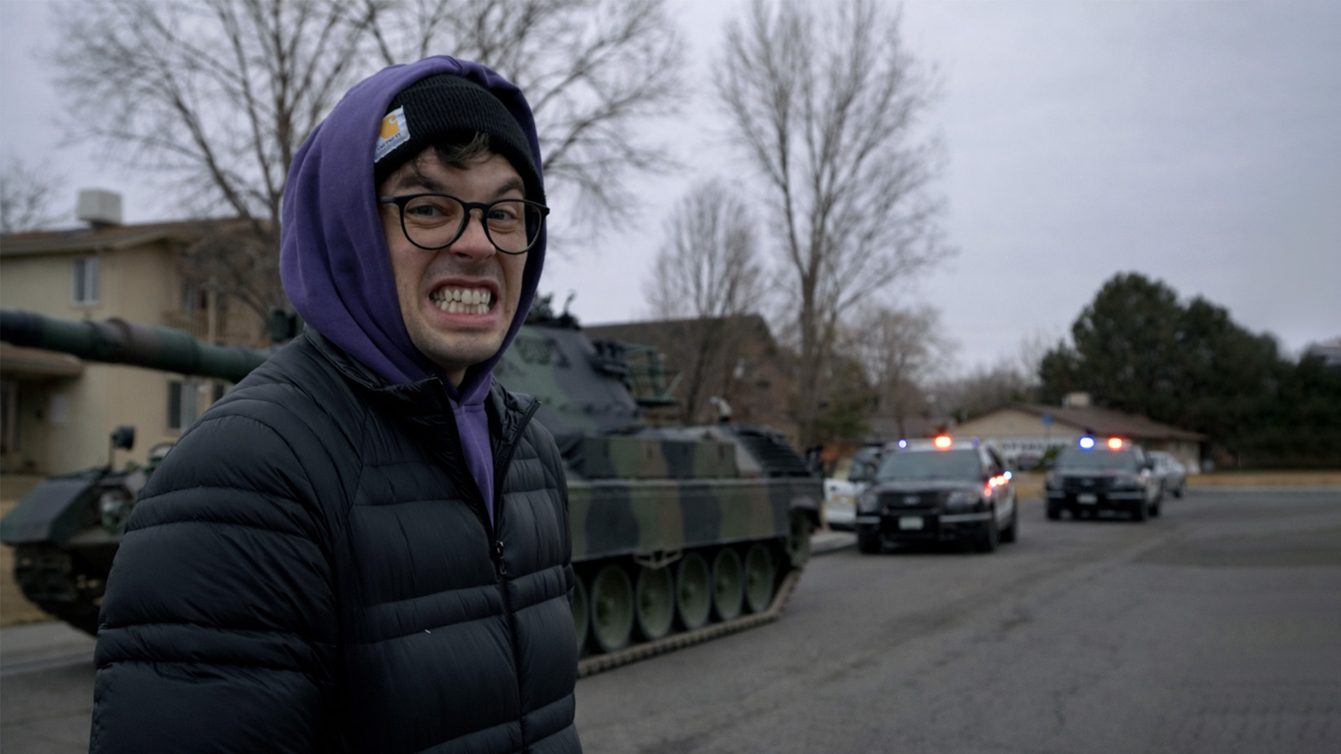 What happened when police stopped our tank