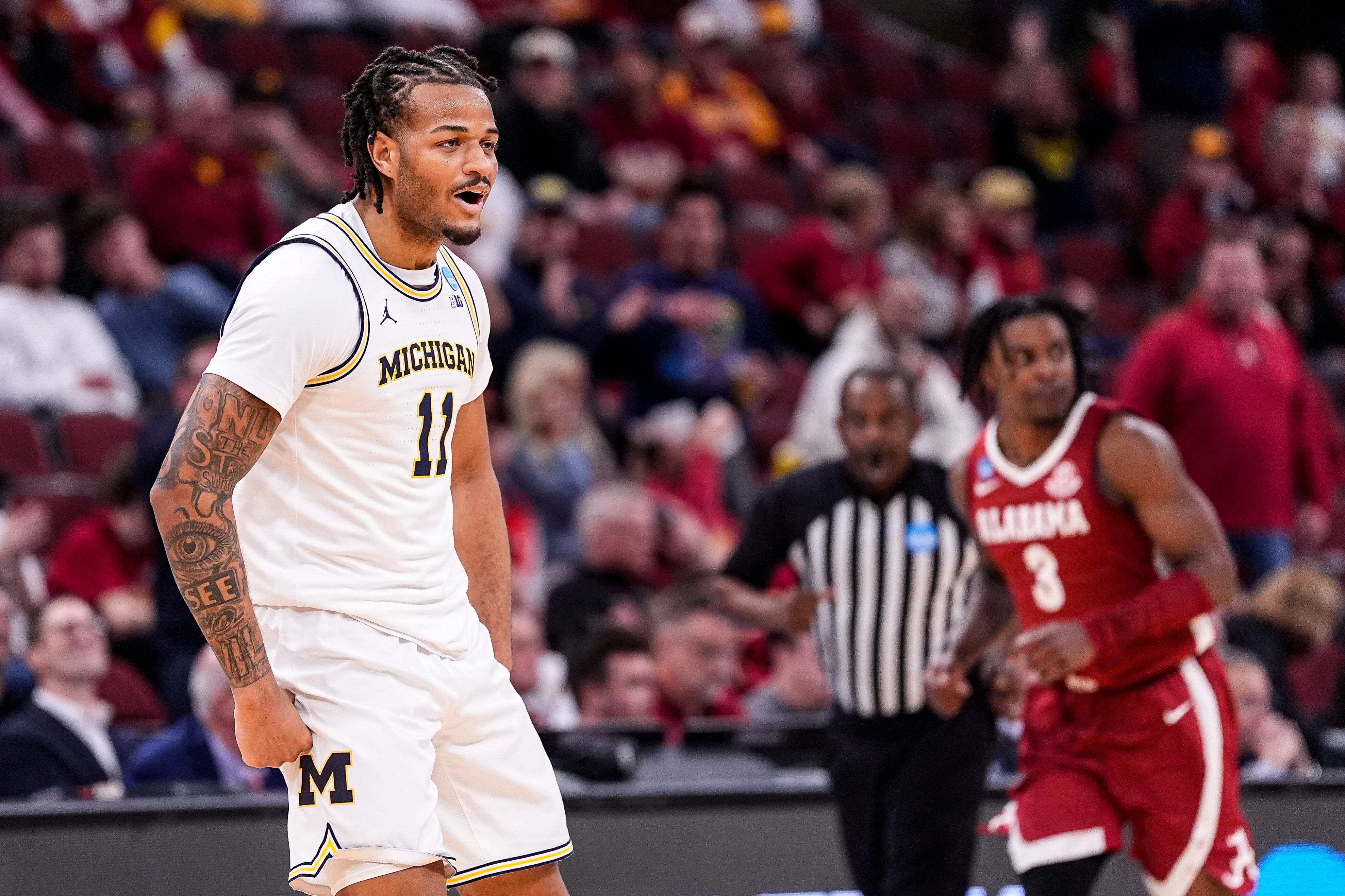 As Michigan basketball advances, Yaxel Lendeborg remains unstoppable