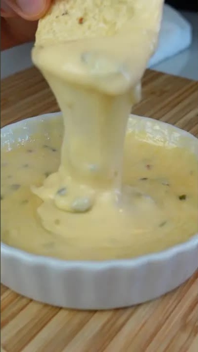 Homemade queso is worth it!