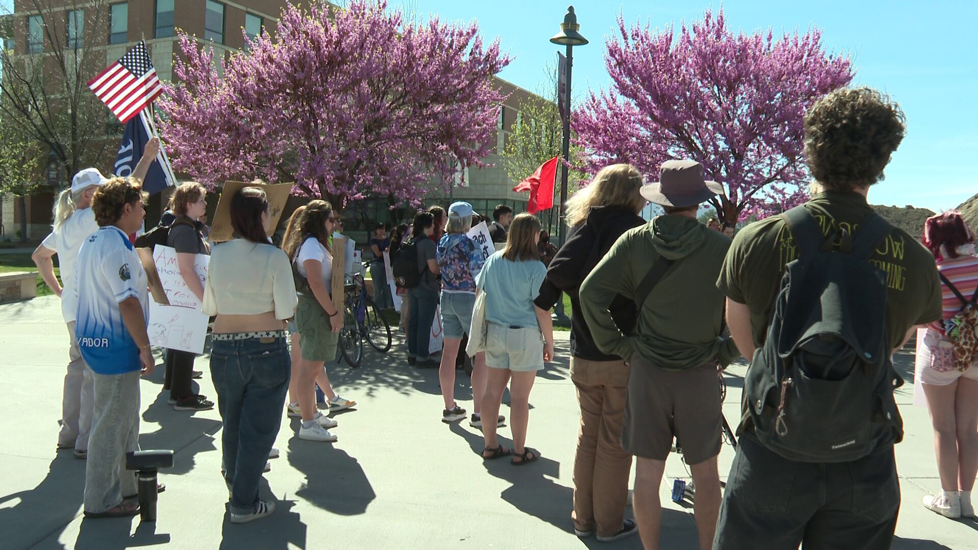 Colorado Mesa University students protest immigration enforcement