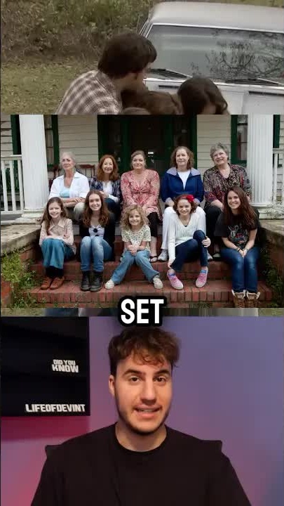 The real Perron family visited The Conjuring movie set