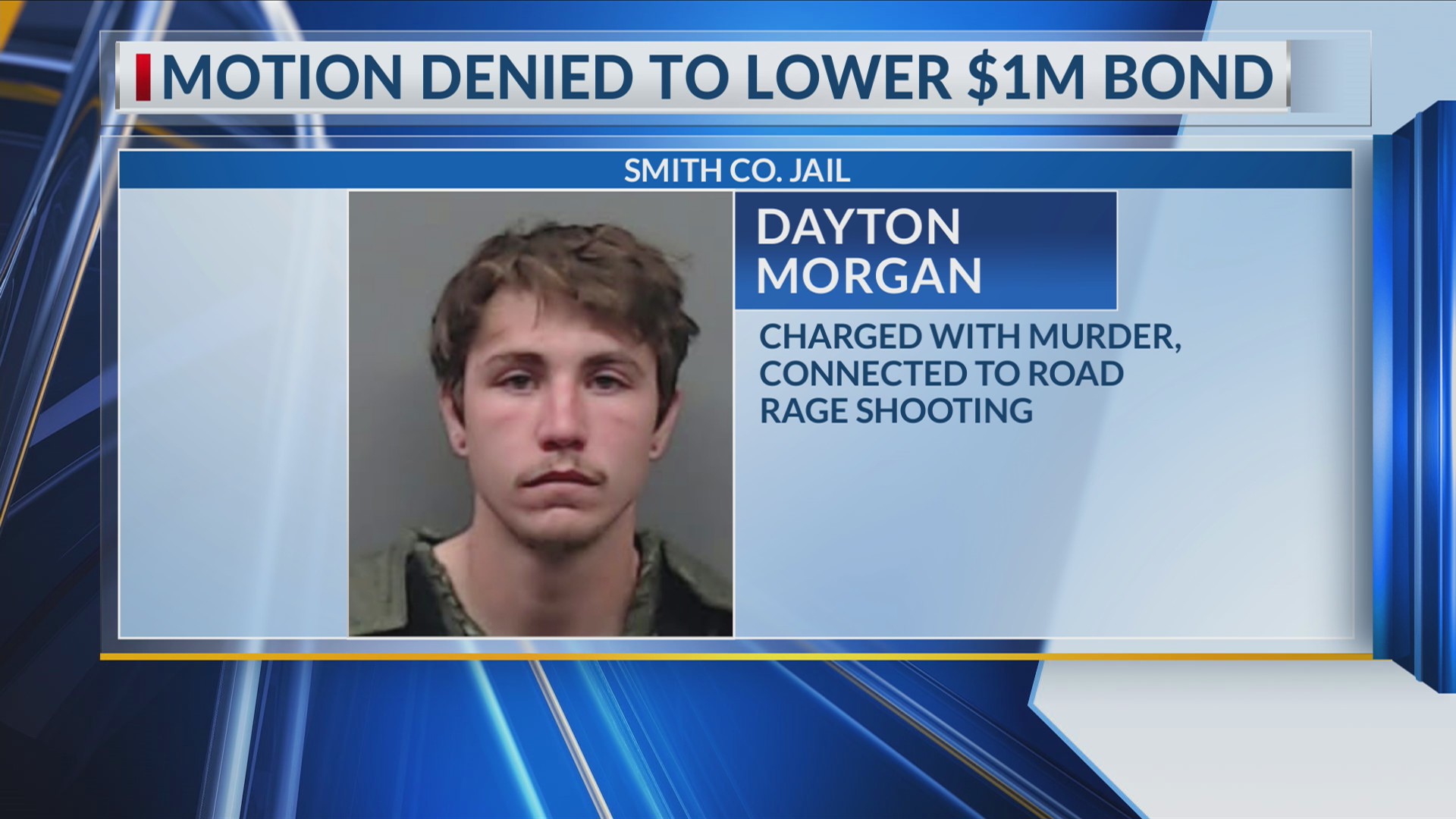 Smith County judge won’t lower $1 million bond for road rage shooter