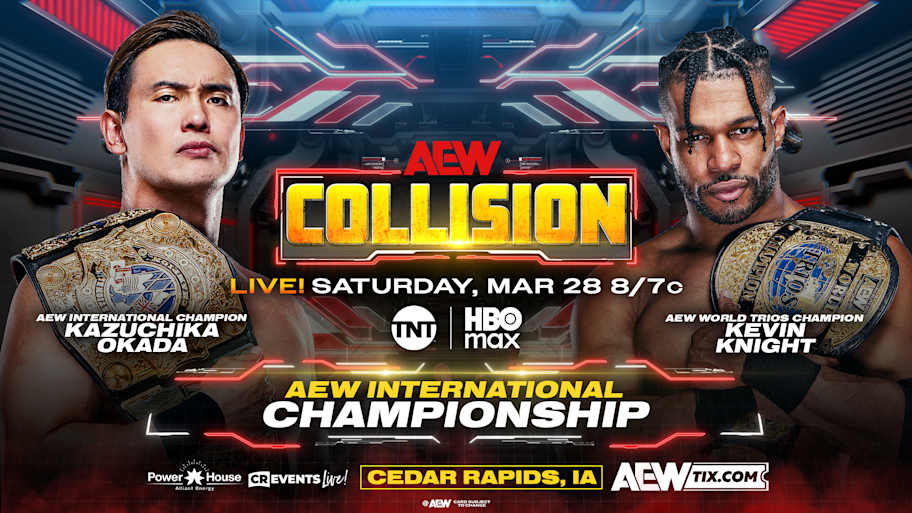 AEW Collision preview (3/28/26): Start time, match card, how to watch ...