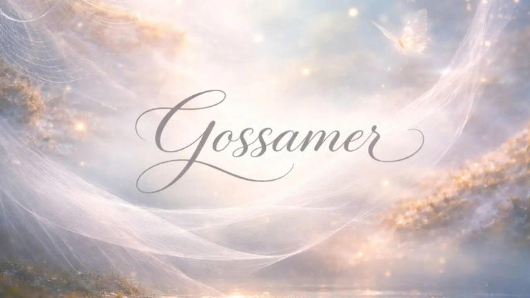Word of the day: Gossamer