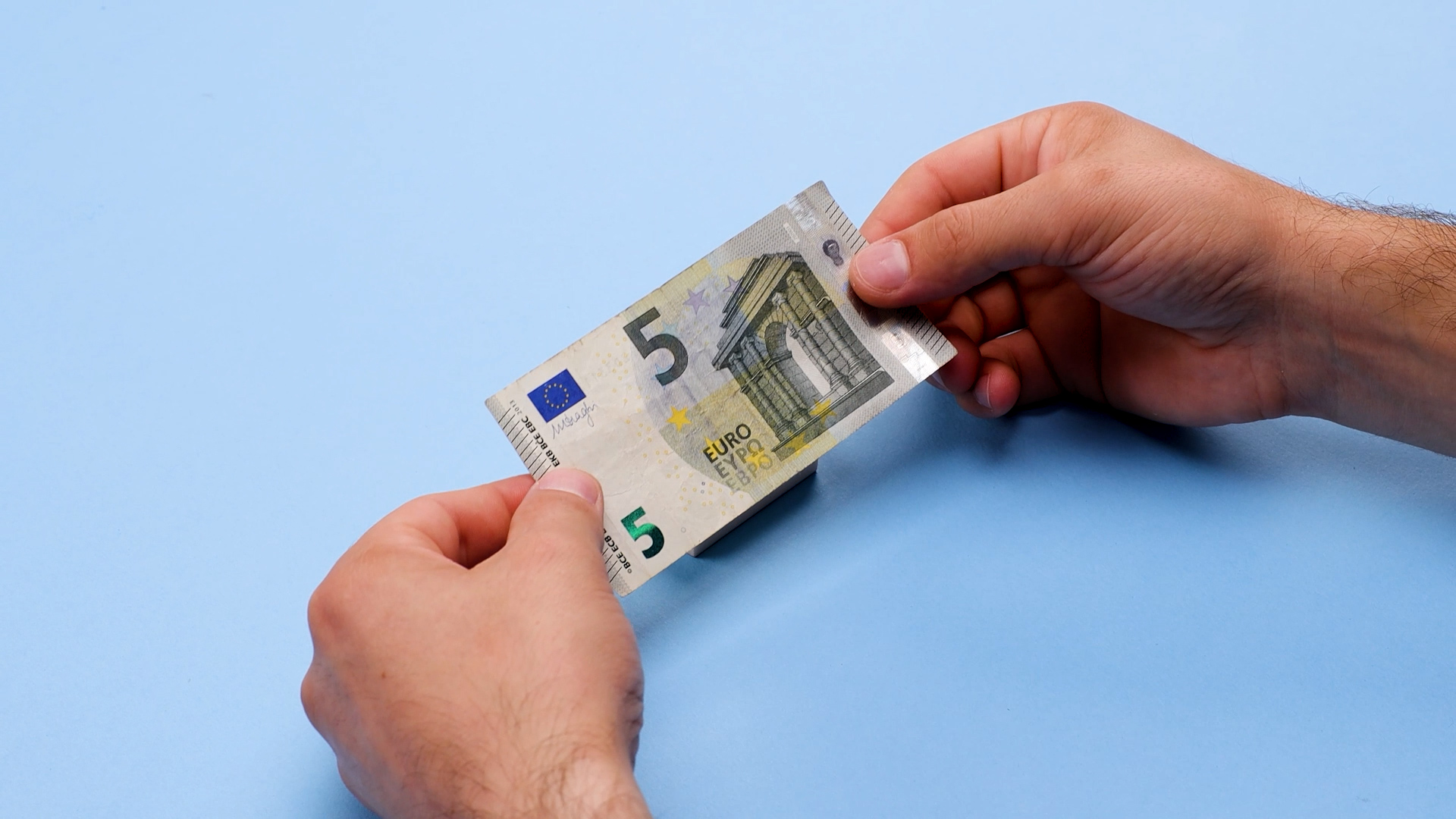 Hide money using imaginative methods