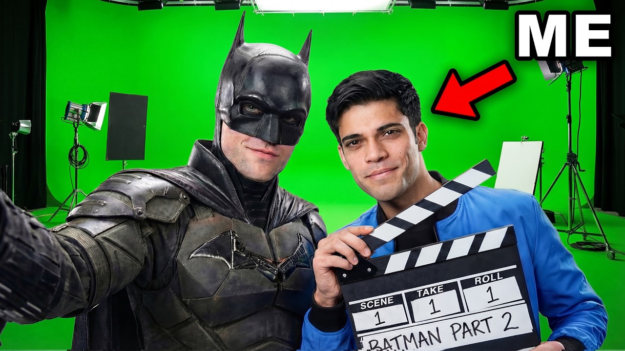 How I Became an Actor in the Batman Movie + I Stopped Crime as a Real ...