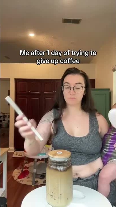 Mom life: coffee addiction with kids