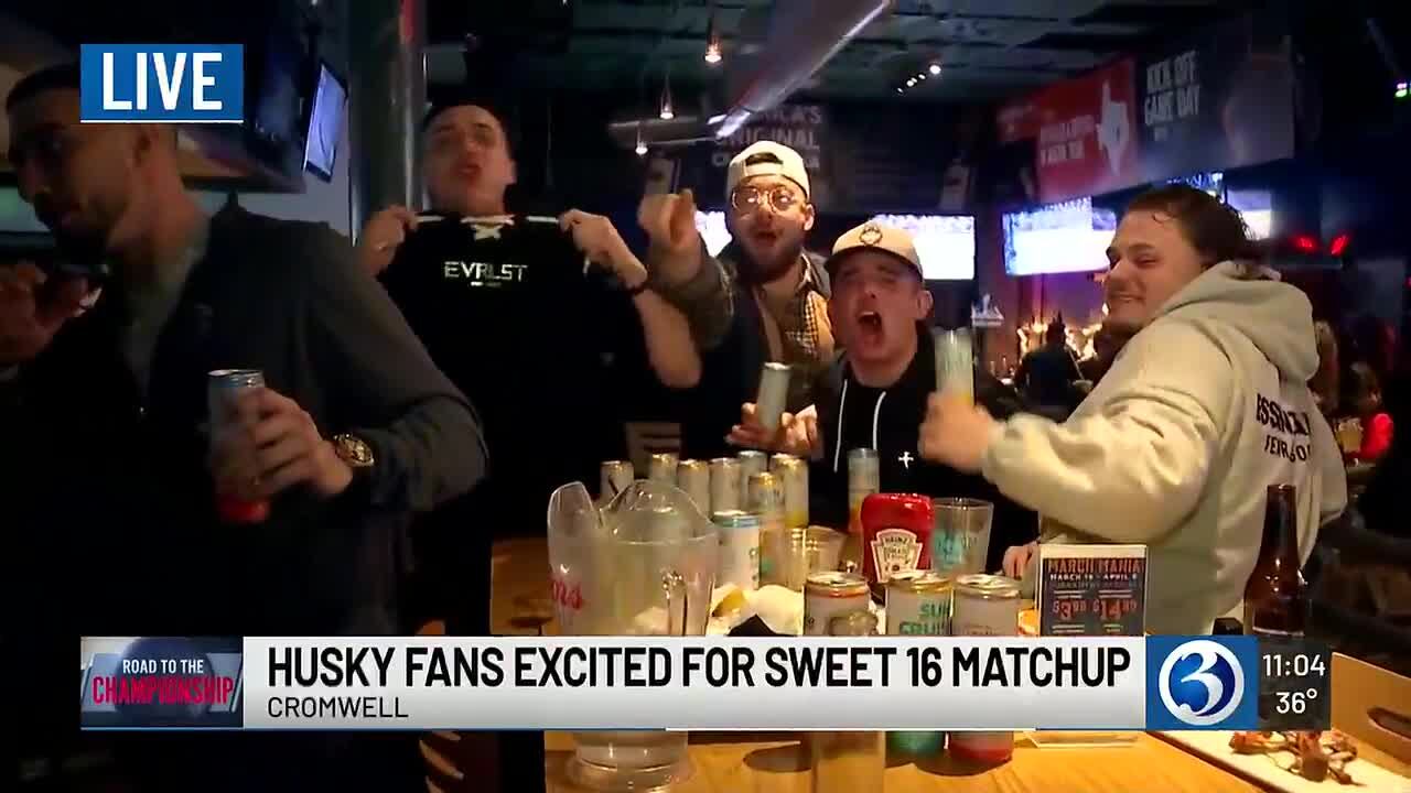 UConn fans pack Cromwell pub for March Madness doubleheader