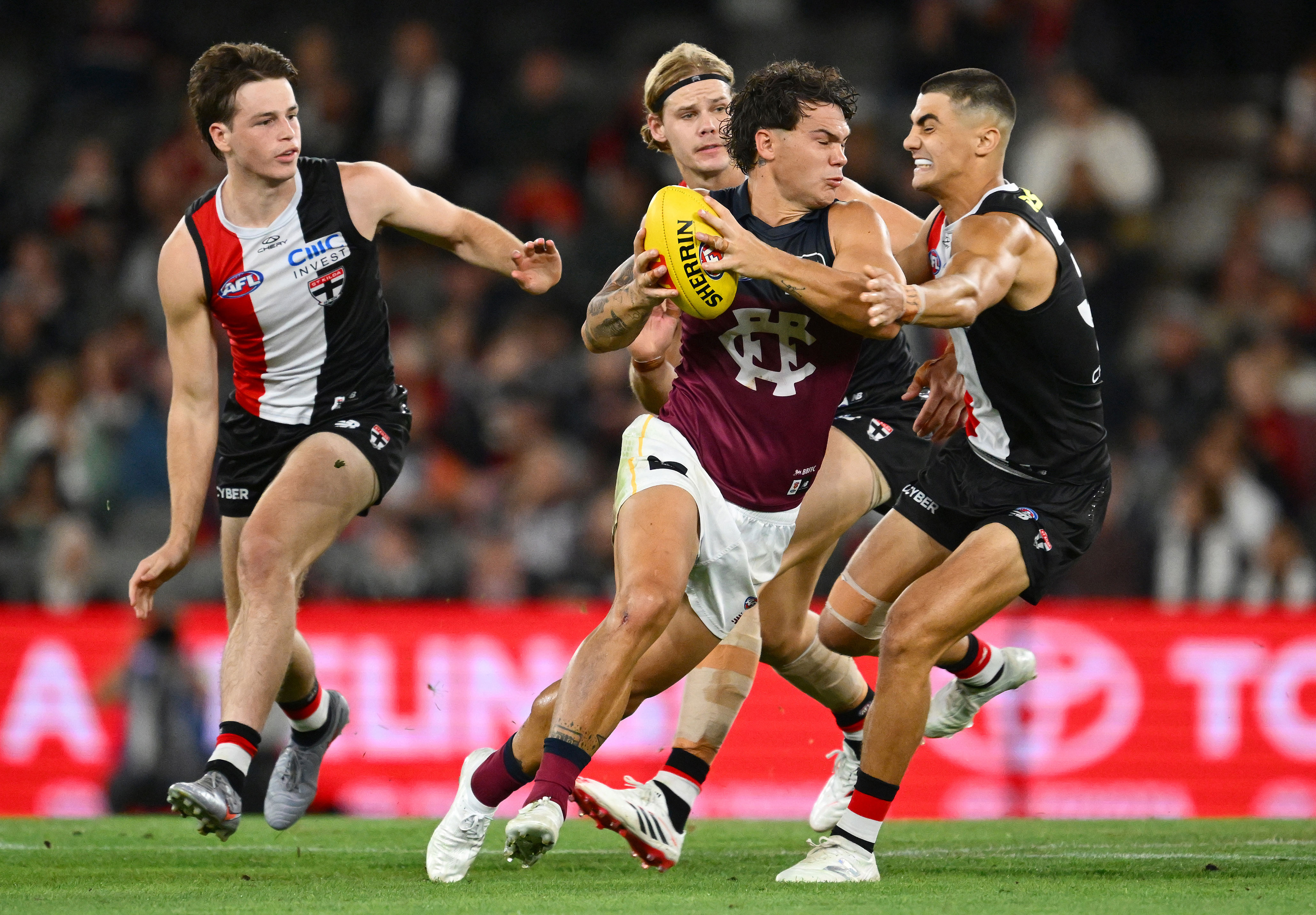 Lions star takes shot at AFL over odd issue moments after win