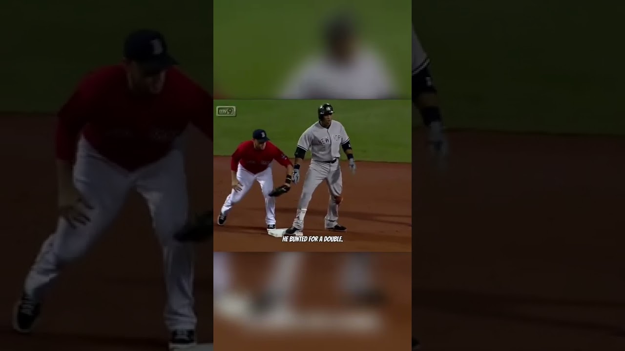 The time Robinson Cano bunted for a double
