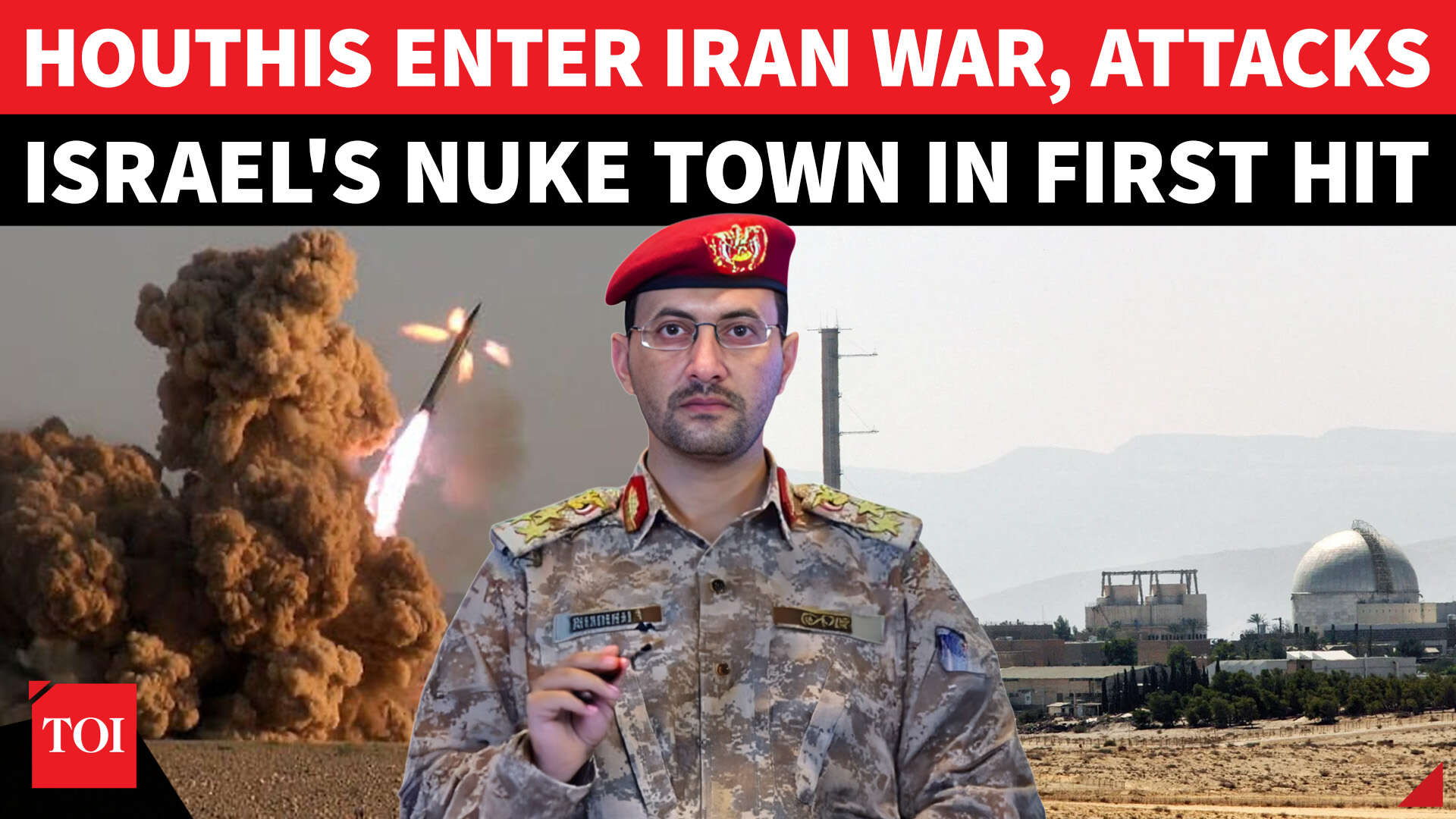 'Nuclear alert': Houthis join Iran war, fire missile at Israeli nuke ...