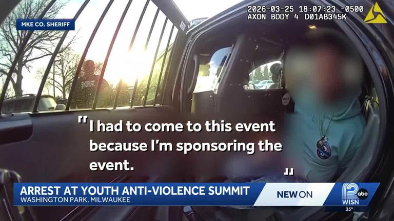 Man arrested at Milwaukee youth anti-violence summit for stolen car ...