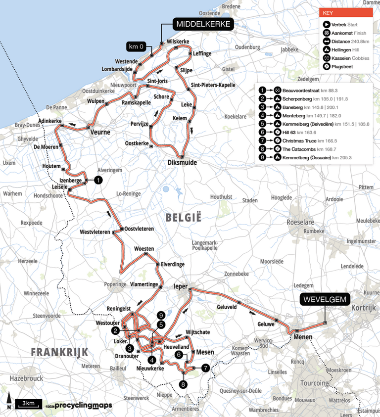 In Flanders Fields 2026: alles over het parcours en de volledige ...