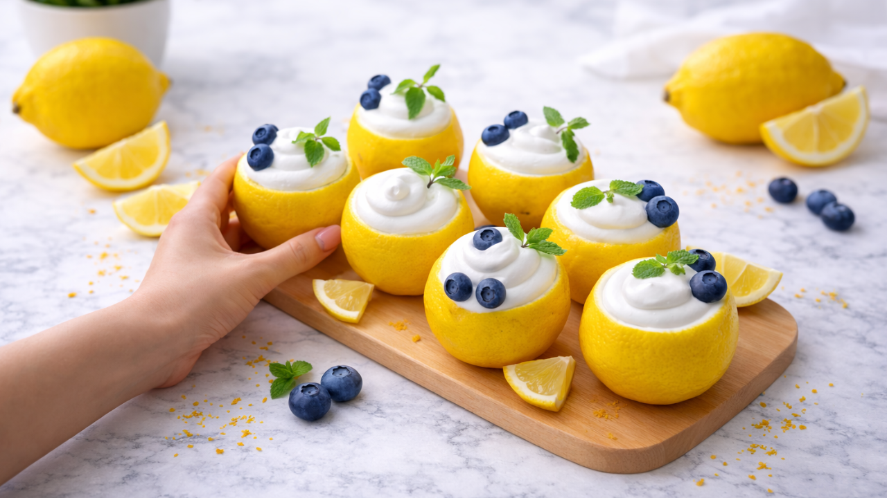 How to make lemon cream dessert cups