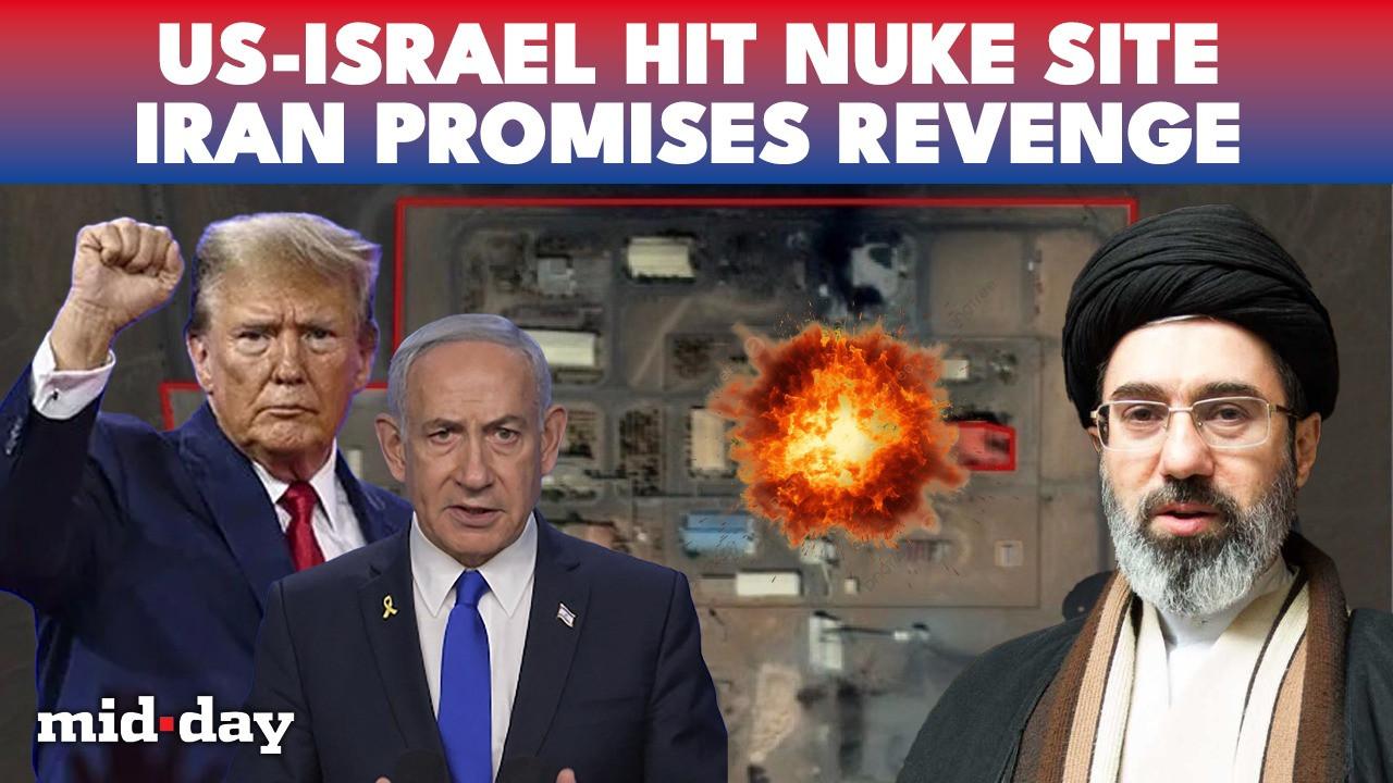 Iran’s nuclear sites under fire, US-Israel bomb Khondab and yellowcake ...