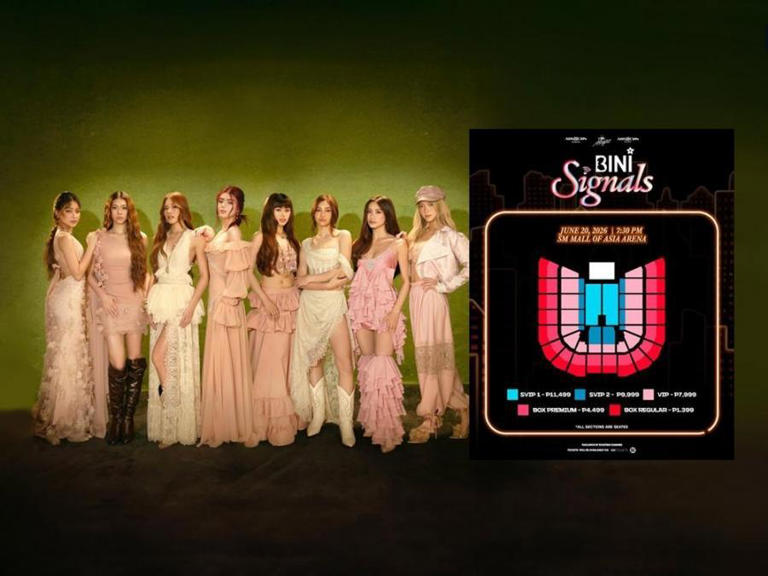 Here are the ticket prices for BINI's 'Signals' concert in Manila