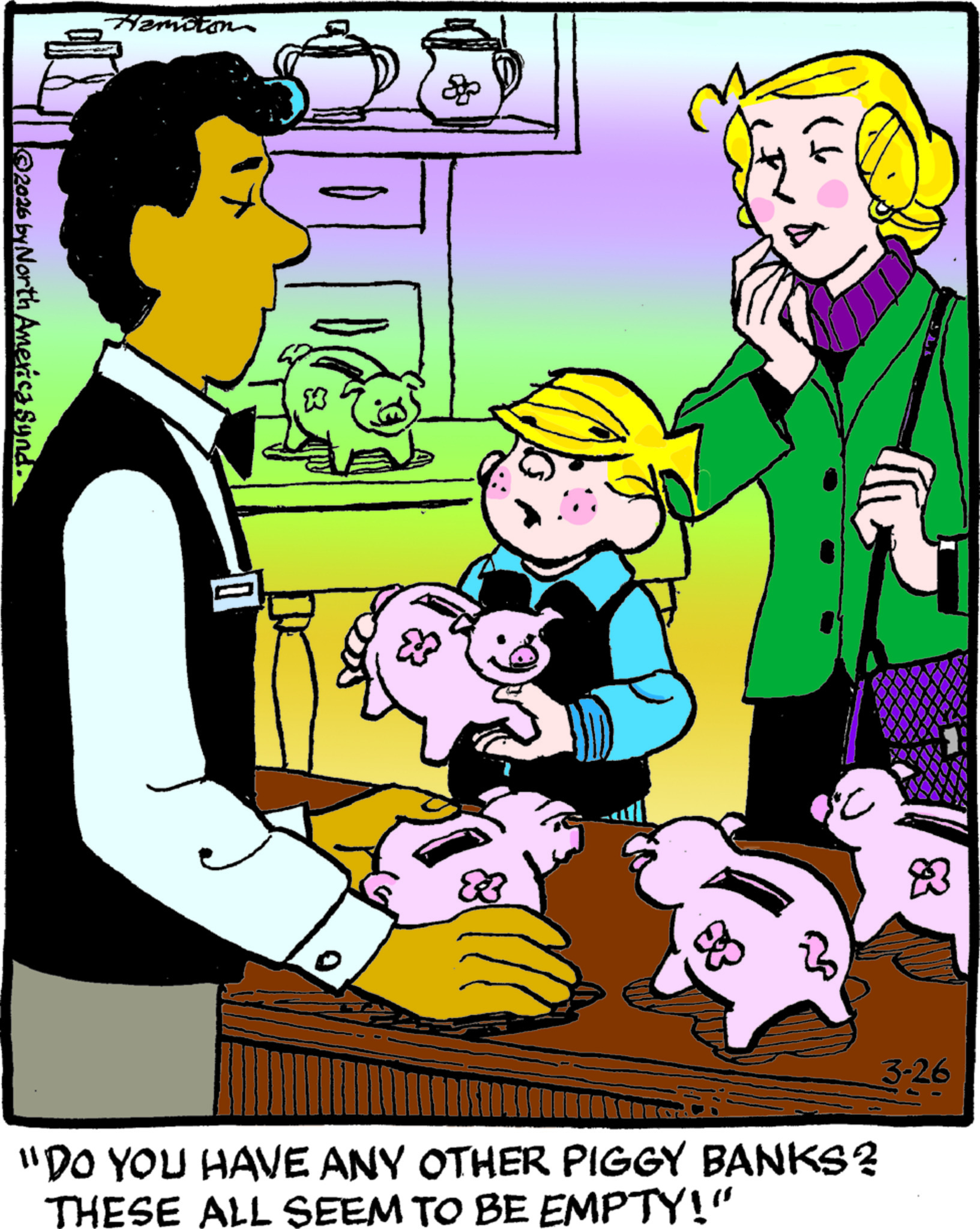Dennis the Menace by H Ketcham, M Hamilton & R Ferdinand