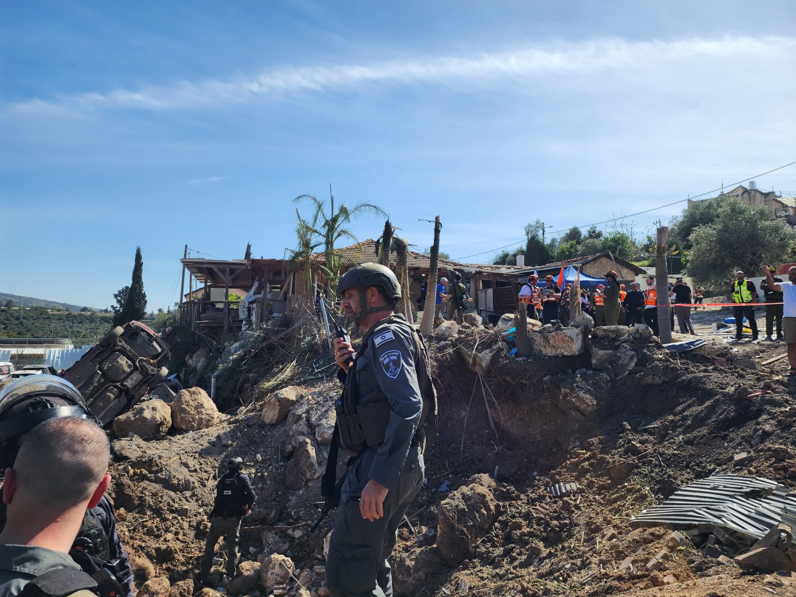 Nineteen injured near Beit Shemesh, reports of shrapnel impact in Eilat ...