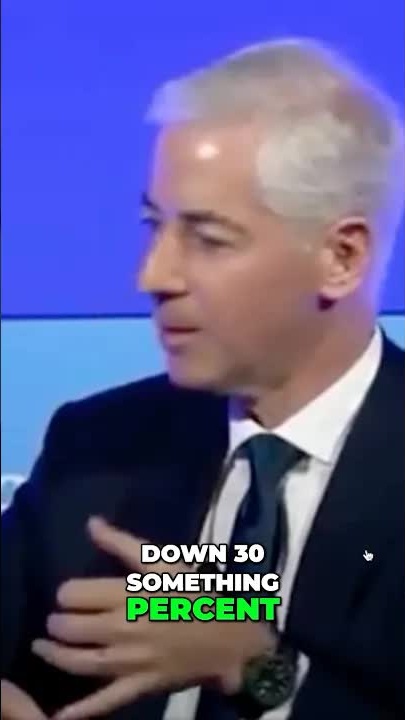 Bill Ackman's advice on tough moments in life