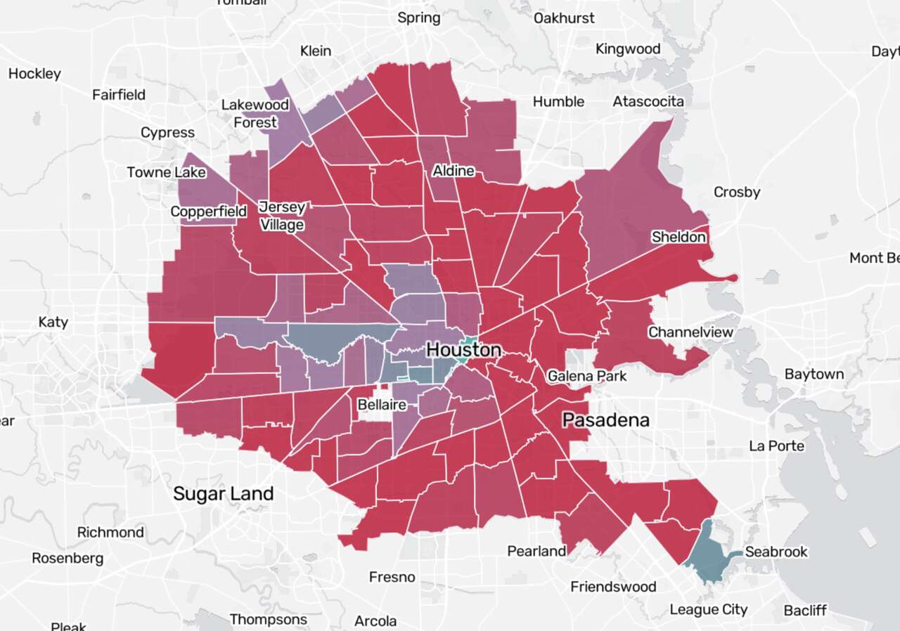 A study mapped Houston's mental health deserts across ZIP codes. See ...