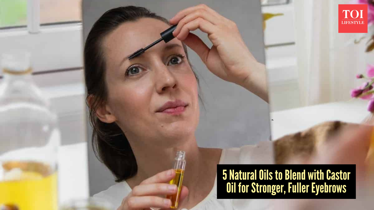 5 best hair growth oils to mix with castor oil for fuller eyebrows
