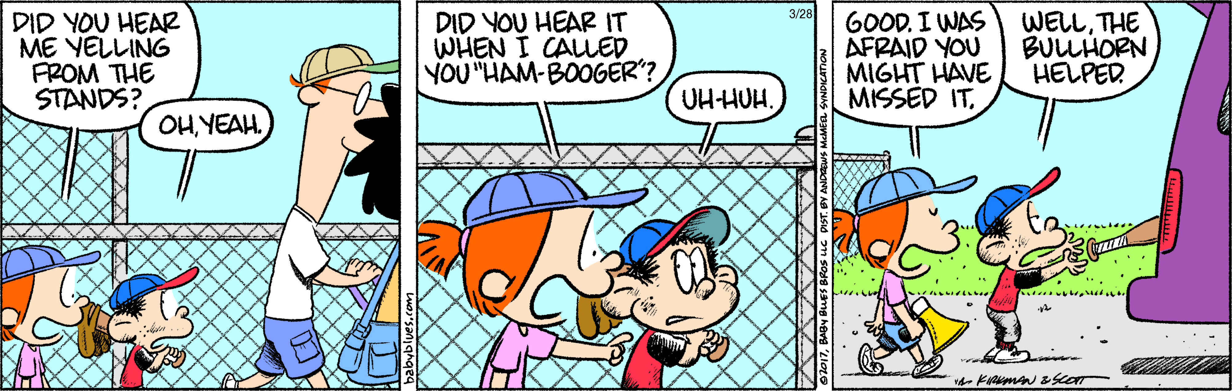 Baby Blues by Rick Kirkman and Jerry Scott