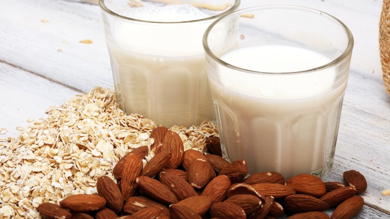 Oat milk vs almond milk: What's the difference and is one better for ...