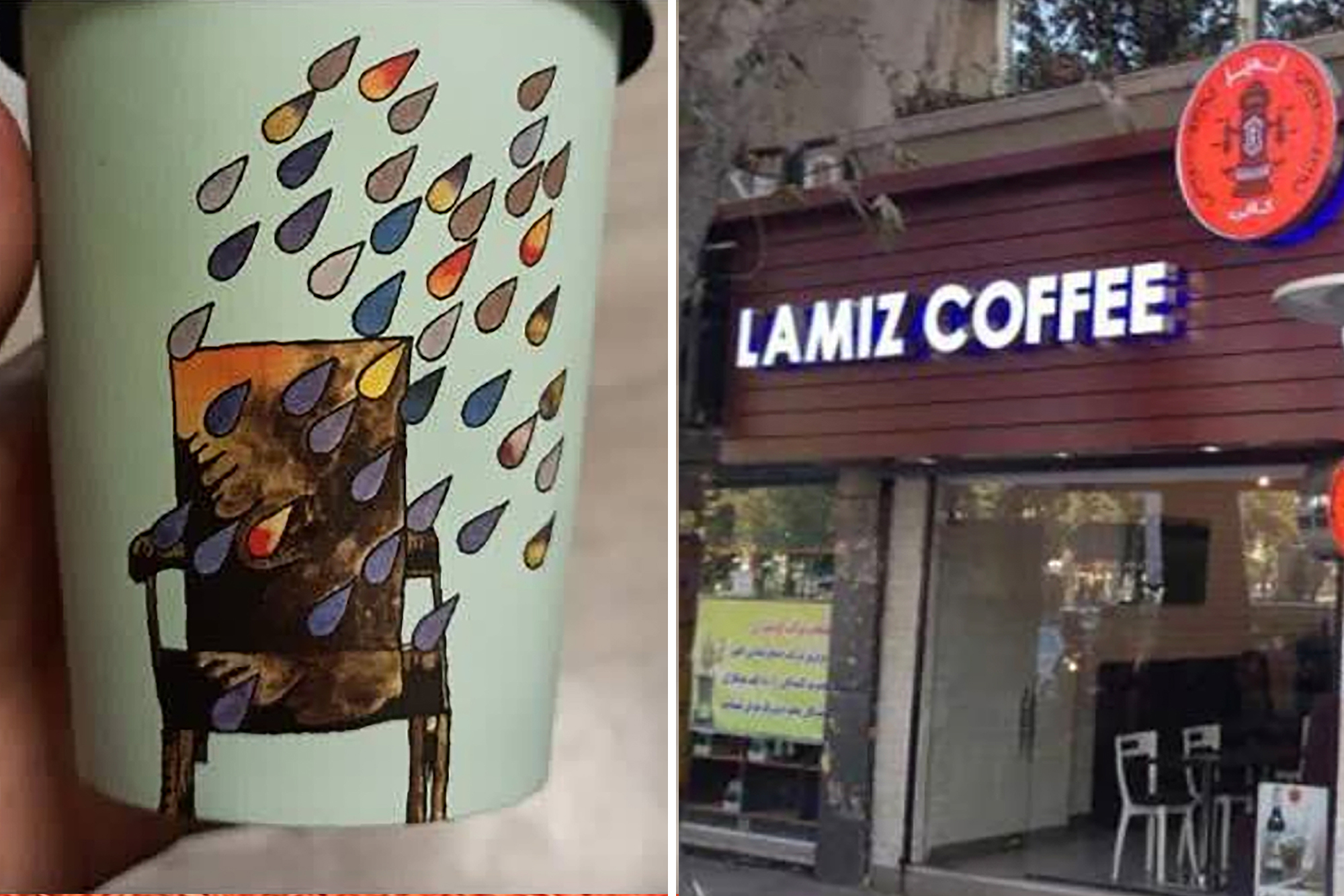 Iran shuts down popular coffee chain over cups supposedly celebrating ...