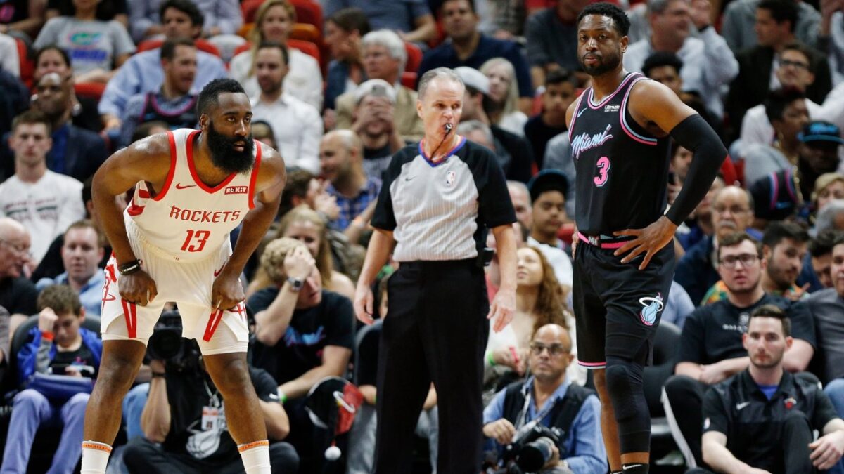 Dwyane Wade schools Patrick Beverley after recent James Harden comparison
