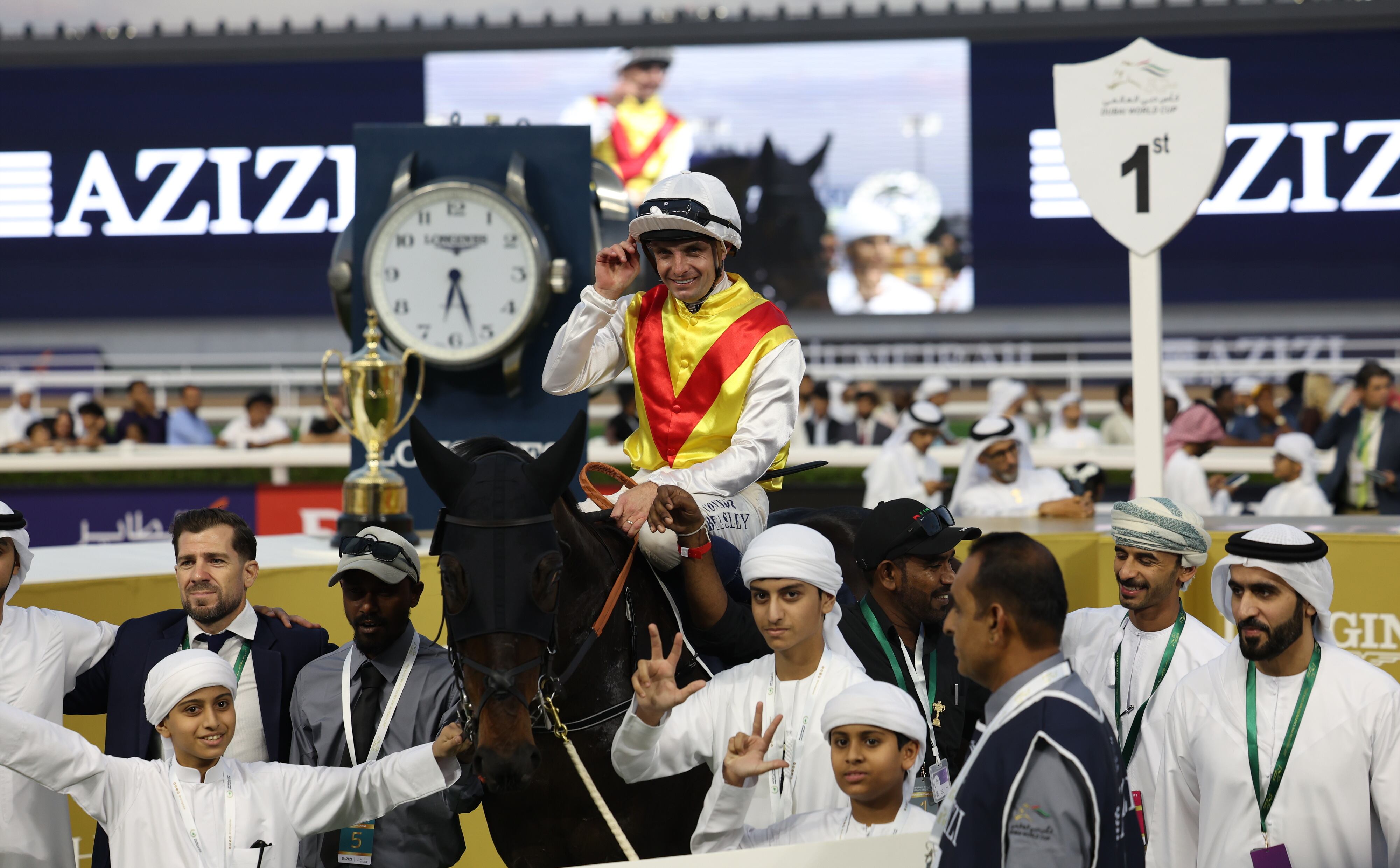 Dubai World Cup 2026: Magnitude holds off Forever Young to claim ...