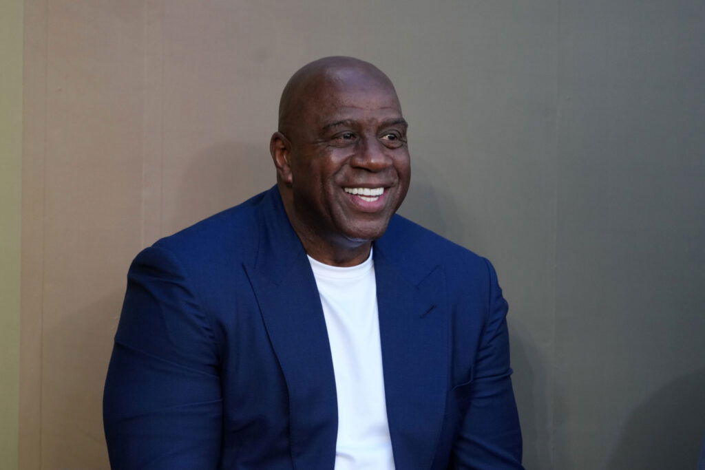Lakers icon Magic Johnson reveals excitement on receiving his 18th ...