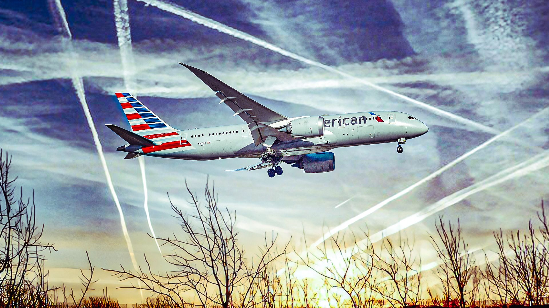 Why do contrails form behind some aircraft but not others?