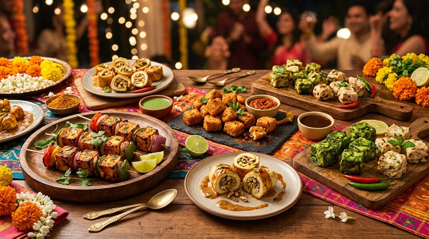 Crowd-pleasing paneer starters for parties