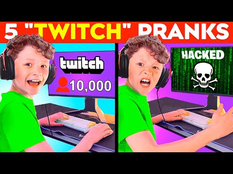 What happened after 5 Twitch pranks on my little brother