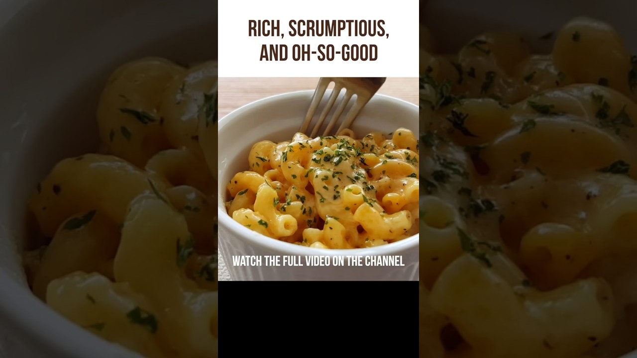 No-roux microwave mac & cheese #macncheese