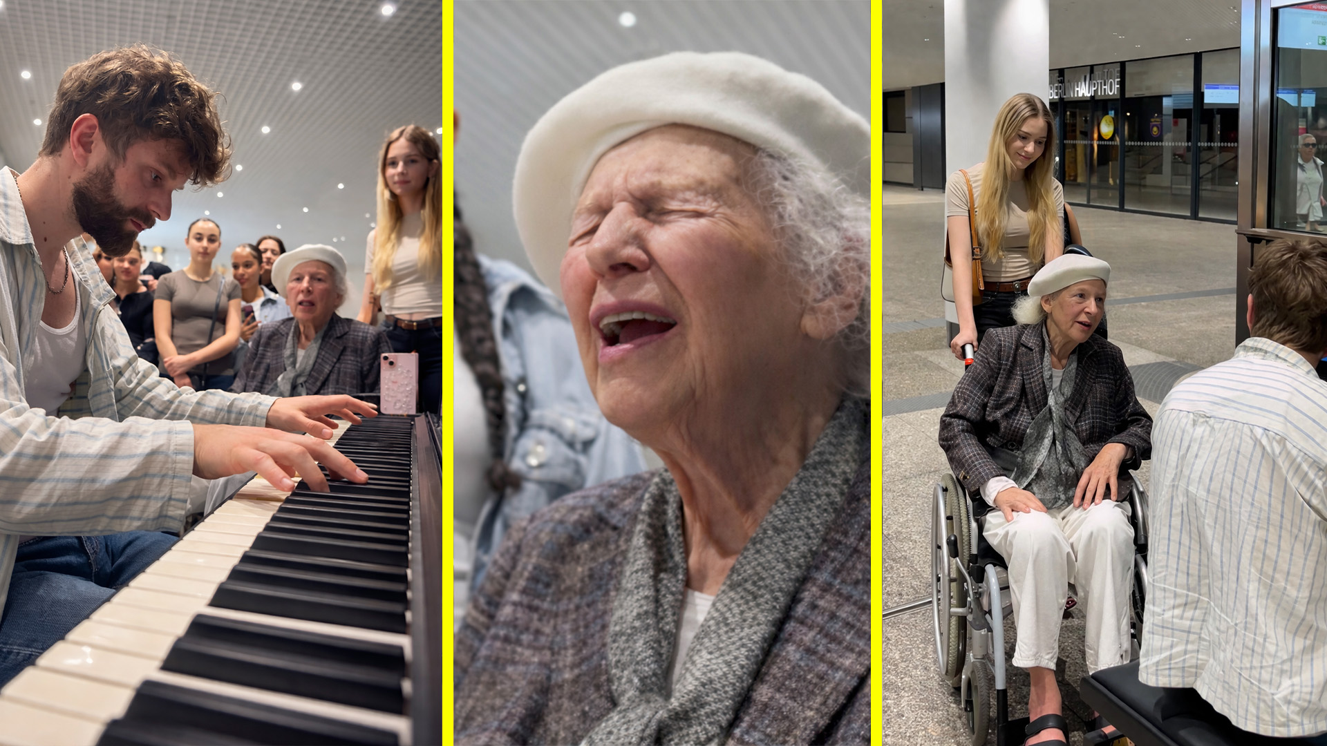 Have you heard someone sing at 100 years old?