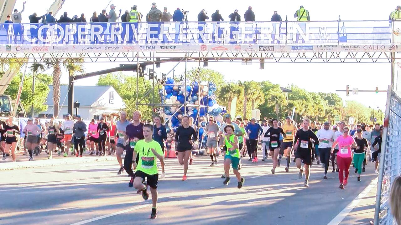 Thousands finish 2026 Cooper River Bridge Run in Charleston