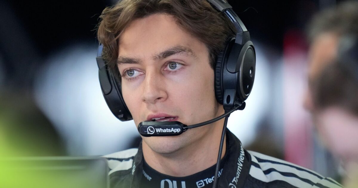 George Russell reveals Mercedes setup error forced 'massive' front wing ...
