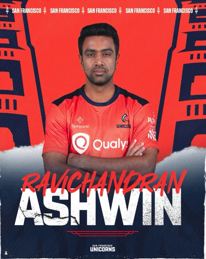 R Ashwin teams up with Pakistan's Haris Rauf at San Francisco Unicorns ...