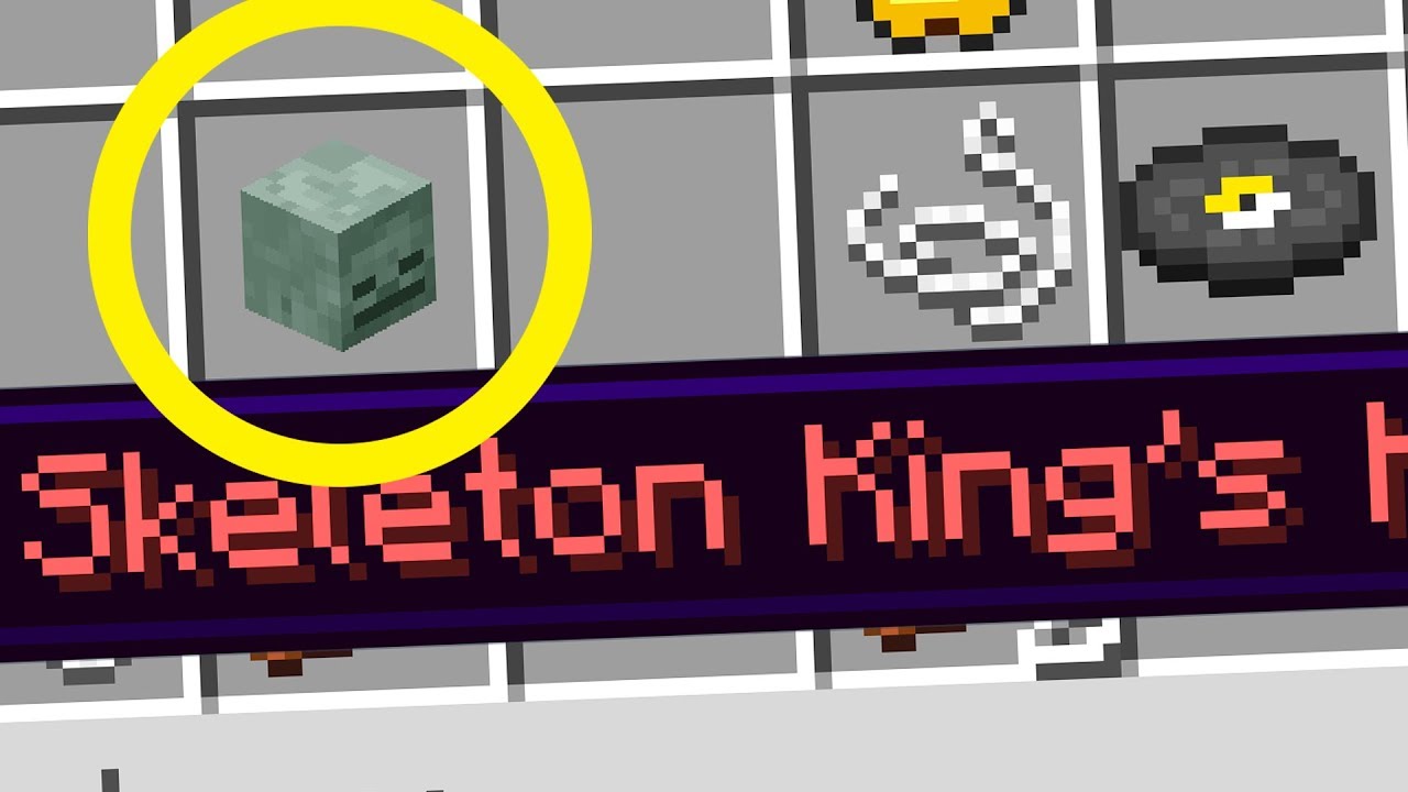 The rarest skeleton drop in Minecraft