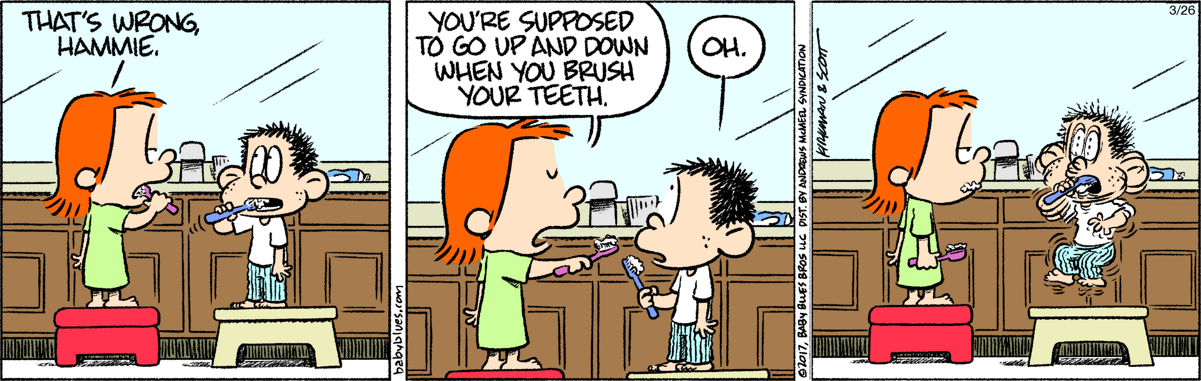 Baby Blues by Rick Kirkman and Jerry Scott