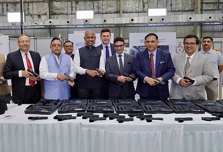 Adani Defence delivers first batch of 2,000 'Prahar' light machine guns ...
