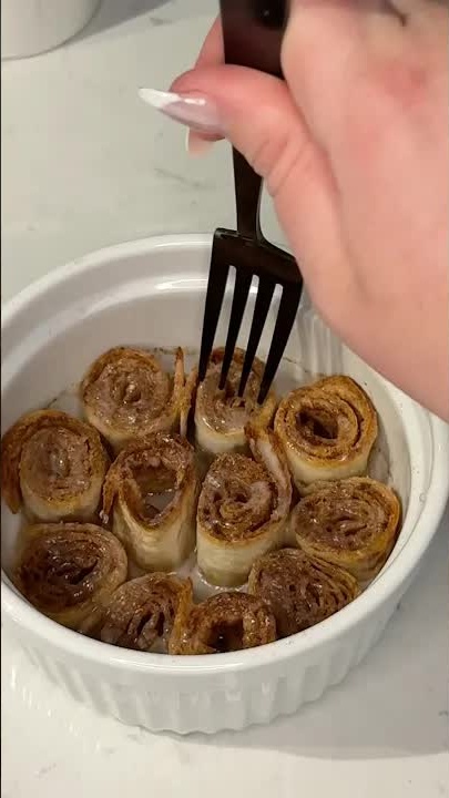 Easy tortilla cinnamon rolls recipe