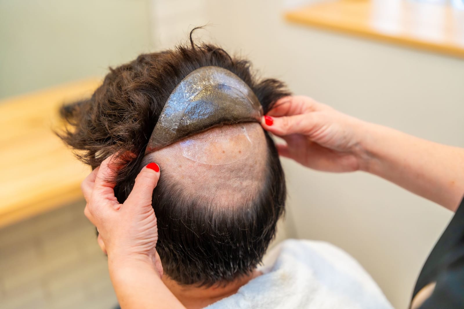 The toupee is making its comeback