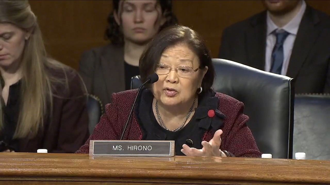 'I don't need you to sit there and lecture me': Mazie Hirono puts Trump ...