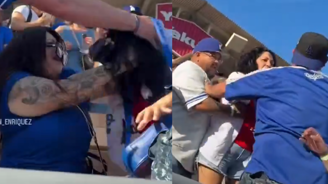 Why did fans fight at Dodger Stadium on opening day? Viral video shows ...