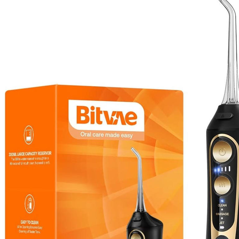 Score this highly rated water flosser for less than $19 at Amazon