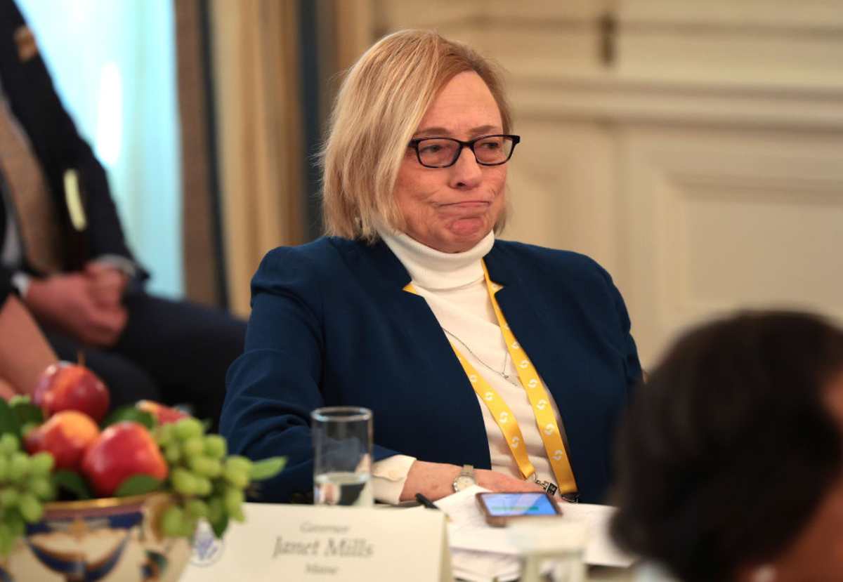 'Over my dead body': Gov Janet Mills blocks ICE from Maine polls, calls ...