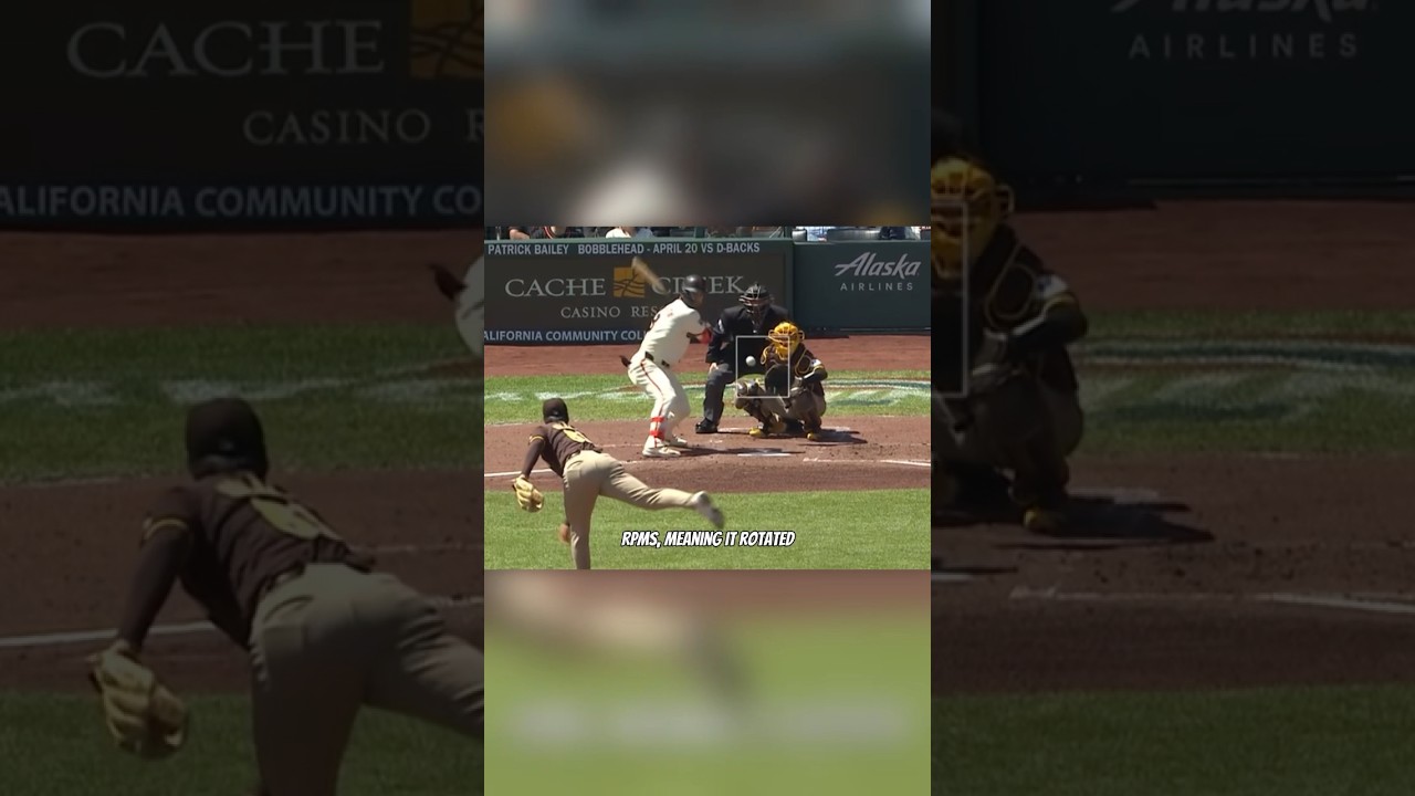 This is the lowest spin knuckleball in MLB history