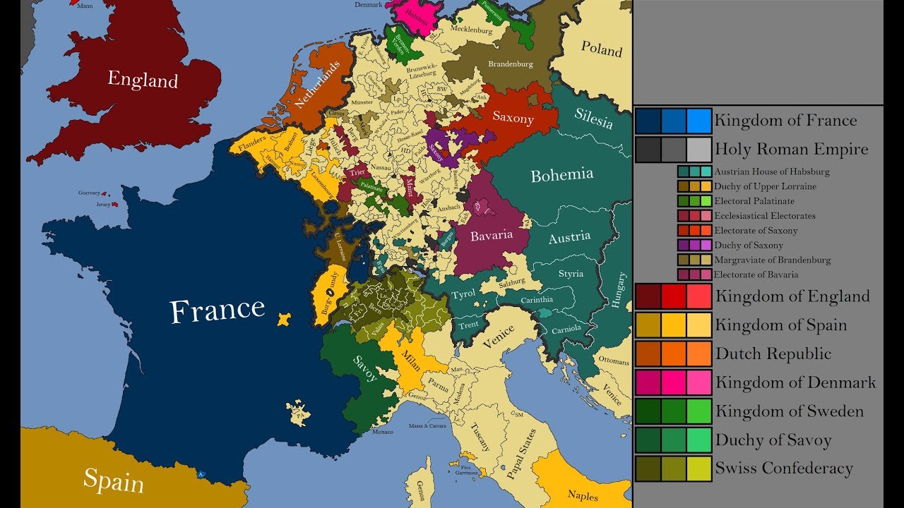 The history of Western Europe: Every year (fall of Rome to present)